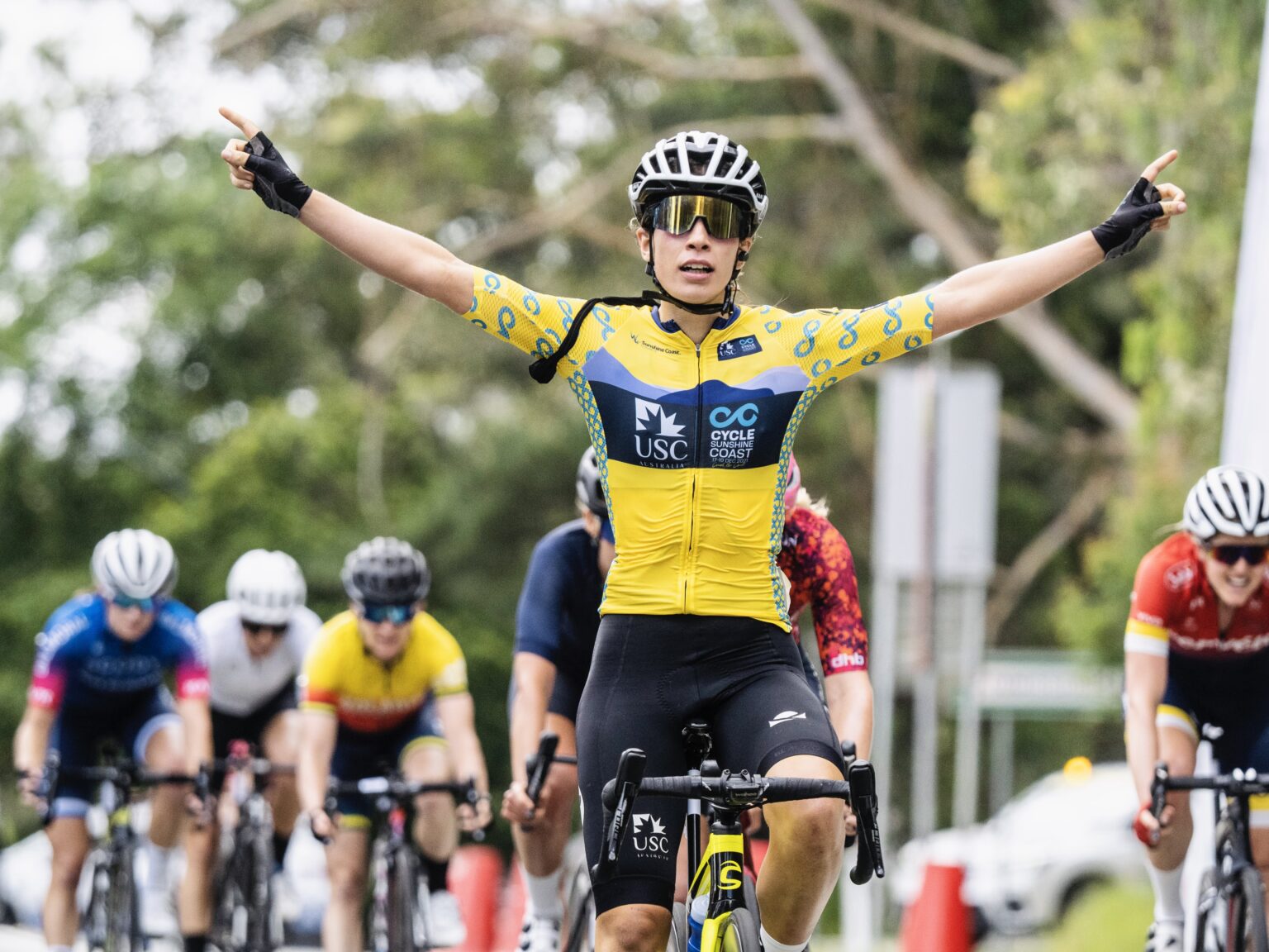 ARA Pro Racing Sunshine Coast’s Ruby Roseman-Gannon takes the clean sweep at USC Cycle Sunshine ...